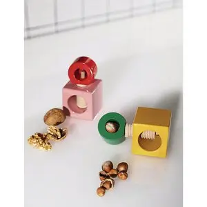 ALESSI Twergi Beach-wood Nutcracker 11cm X 6cm