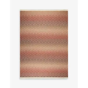 Missoni Timmy Zigzag Wool Throw 130cm X 190cm - One-color