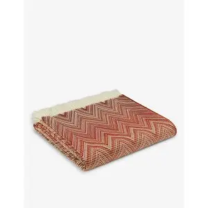 Missoni Timmy Zigzag Wool Throw 130cm X 190cm