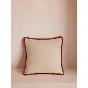 SOHO HOME Vende Geometric-pattern Woven Cushion 50cm X 50cm - One-color