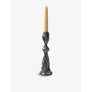 FERM LIVING Gale Twisted Metal Candle Holder 25cm