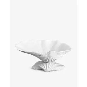 L'Objet Neptune Medium Shell Porcelain Bowl 19cm