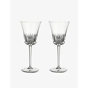 VILLEROY & BOCH Grand Royal Crystal-glass White Wine Goblet Set Of Two One-color