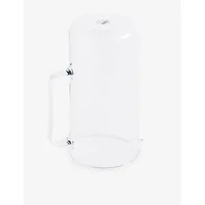 HAY Borosilicate Large Square-handle Glass Jug 23cm