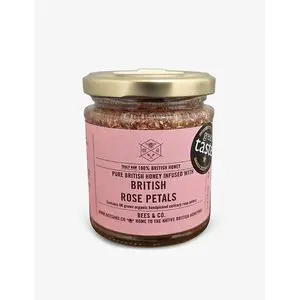 BEES & CO Rose Petal Infused Honey 227g - One-color