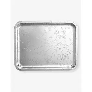 Christofle Graffiti Silver-plated Tray 36cm