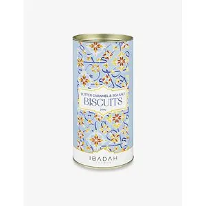 IBADAH LONDON Caramel And Sea Salt Biscuits 160g - One-color