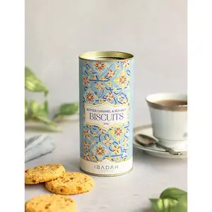 IBADAH LONDON Caramel And Sea Salt Biscuits 160g