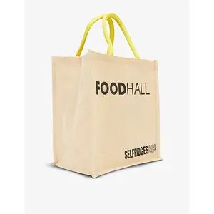 SELFRIDGES SELECTION Canvas Wine Carrier Bag