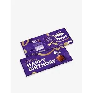 CADBURY Happy Birthday Dairy Milk Chocolate Bar 110g - One-color