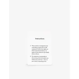 THE SCHOOL OF LIFE Simplicity Question Cards Pack Of 52