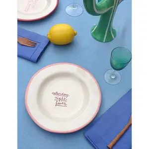 LAETITIA ROUGET Saturday Night Fever Stonware Dessert Plate 20cm