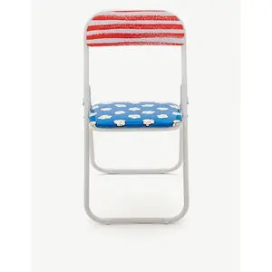 SELETTI Blow Metal And Pvc Folding Chair 46cm - None