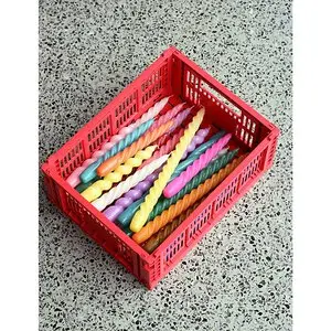 HAY Stackable Medium Crate - Red