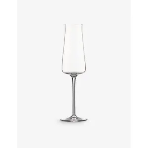 ALESSI Eugenia Glass Champagne Flute 25cm - Clear