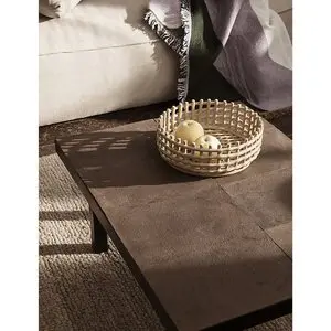 FERM LIVING Basket-style Ceramic Centrepiece 29cm