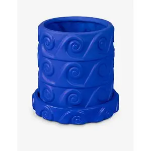 SELETTI Antonio Aricò Onda Terracotta Vase 23cm - One-color