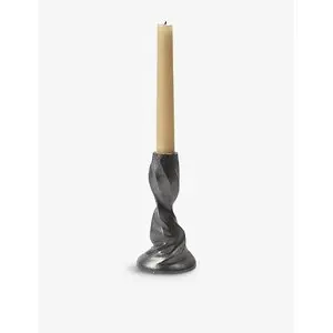 FERM LIVING Gale Twisted Metal Candle Holder 13cm