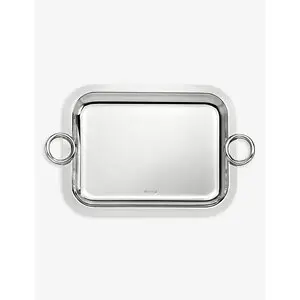 Christofle Vertigo Silver-plated Tray 20cm X 26cm - One-color