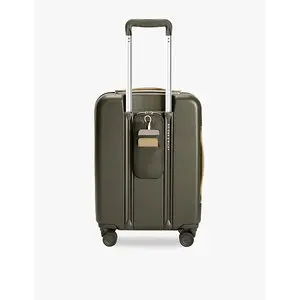 Briggs & Riley Sympatico Global Four-wheel Shell Cabin Suitcase 53.3cm - Olive