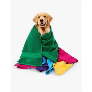 Ralph Lauren Logo-embroidered Cotton 90cm X 160cm