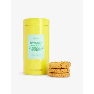 SELFRIDGES SELECTION Pistachio And White Chocolate Biscuits 200g