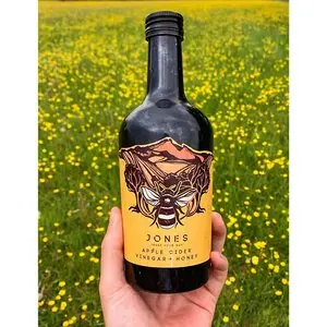 JONES TRUST YOUR GUT Apple Cider Vinegar + Honey 500ml