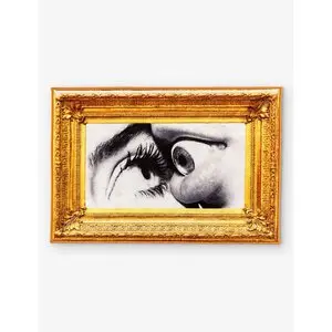 SELETTI Wears Toiletpaper Eye And Mouth Polyester And Plastic Mat 60cm X 90cm - One-color