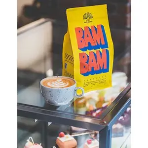 LYKKE KAFFEGARDAR Bam Bam! Espresso Wholebean Coffee 500g