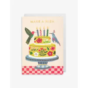 LAGOM Make A Wish Greetings Card 10.9cm X 15.5cm