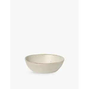 FERM LIVING Flow Small Porcelain Bowl 9cm - Off-white Speckle
