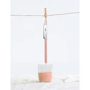 SABRE Bistrot Stainless-steel Cutlery Set Of 24 - Nude Pink