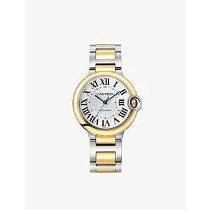 CARTIER Ballon Bleu 18ct Yellow Gold And Stainless Steel Watch - Yellow Gold & Steel