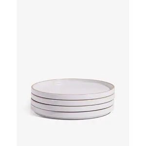 OUR PLACE Midi Ceramic Plates Set Of Four - Steam