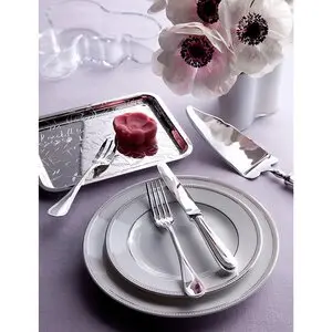 Christofle Graffiti Silver-plated Alloy Rectangular Tray 26cm X 20cm