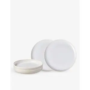 VILLEROY & BOCH Crafted Cotton Four-piece Porcelain Dinner Set - One-color