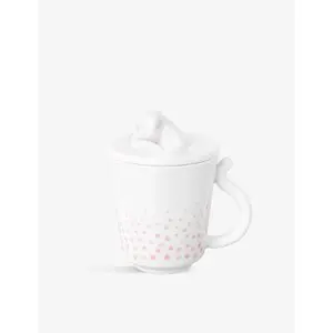CARTIER Baby Panthere Porcelain Mug 11cm - Porcelain White