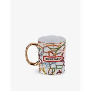 SELETTI X Toiletpaper Snakes Fine-porcelain Mug 10cm - One-color