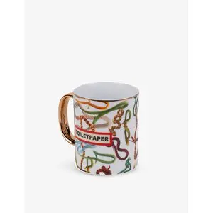 SELETTI X Toiletpaper Snakes Fine-porcelain Mug 10cm - One-color