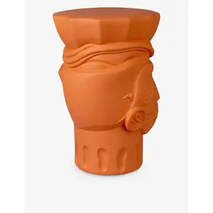 SELETTI Antonio Aricò Testa Di Moro Terracotta Stool 46.5cm