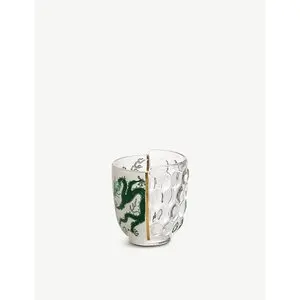 SELETTI Aglaura Hybrid Drinking Glasses Set Of Three - One-color