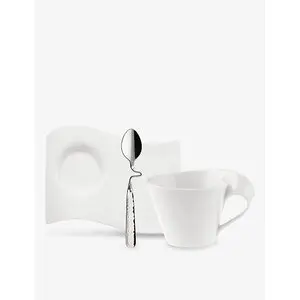 VILLEROY & BOCH Newwave Porcelain Cappuccino Set Of Three - One-color