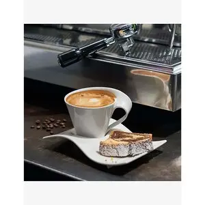 VILLEROY & BOCH Newwave Porcelain Cappuccino Set Of Three