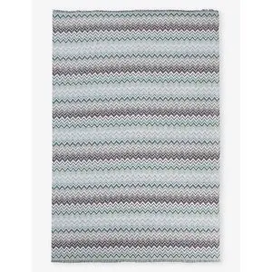 Missoni Forest Zigzag Cotton-blend Throw 130cm X 195cm - Green Multi