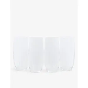 THE WHITE COMPANY Skye Optic Highball Glasses Set Of Four - Clear