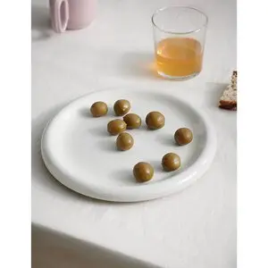 HAY Barro Round Terracotta Plates Set Of Two