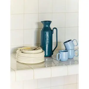HAY Barro Round Terracotta Plates Set Of Two
