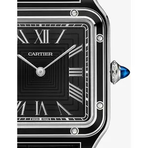 Cartier Santos Dumont Stainless Large Mechanical Watch