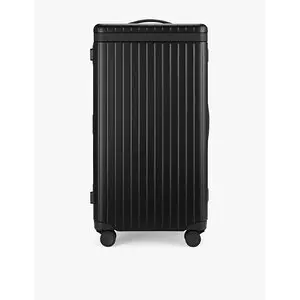 CARL FRIEDRIK The Trunk Polycarbonate Suitcase 73cm - Black / Black