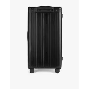 CARL FRIEDRIK The Trunk Polycarbonate Suitcase 73cm - Black / Black